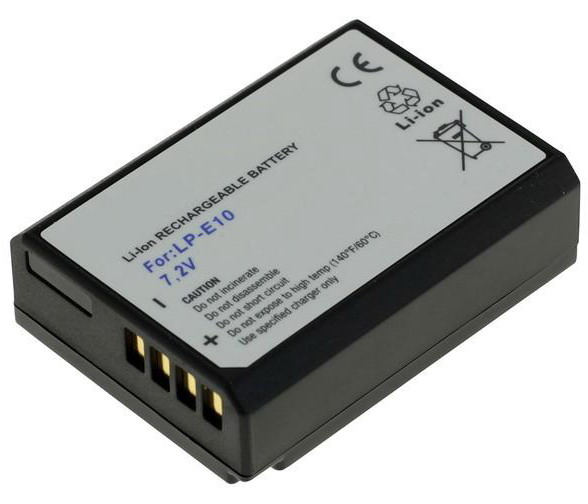 Batteri til Canon kamera EOS 2000D hos batteries-online.dk