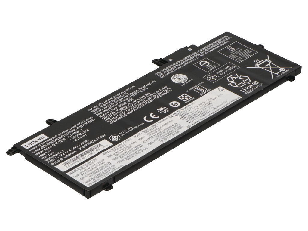 Laptop batteri 01AV470 til bl.a. ThinkPad X280 20KF/20KE - mAh ...